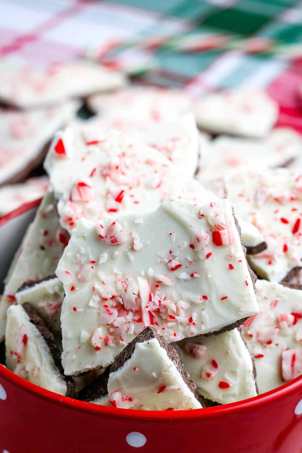Chocolate Peppermint Bark - Adventures of Mel