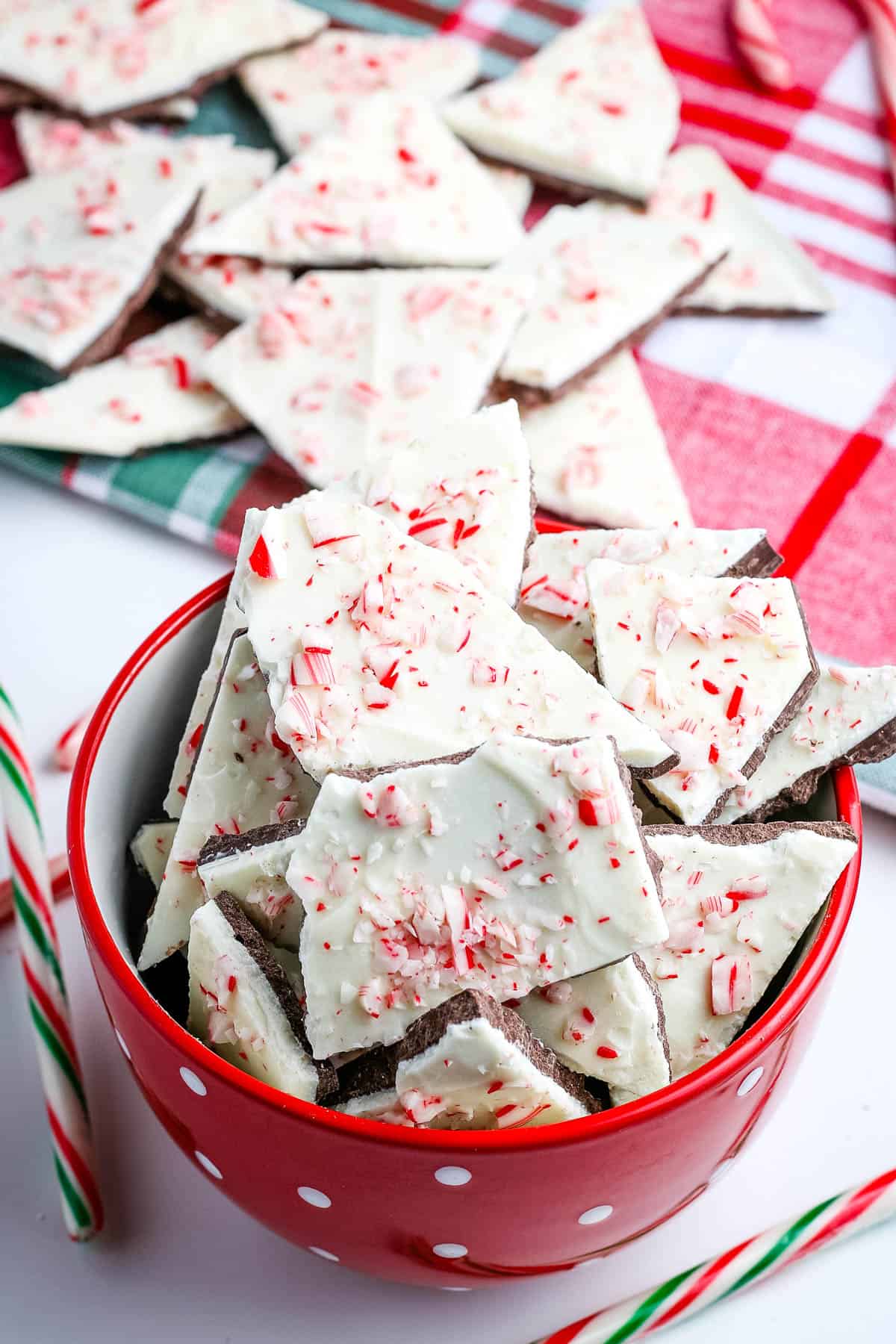 Chocolate Peppermint Bark - Adventures of Mel