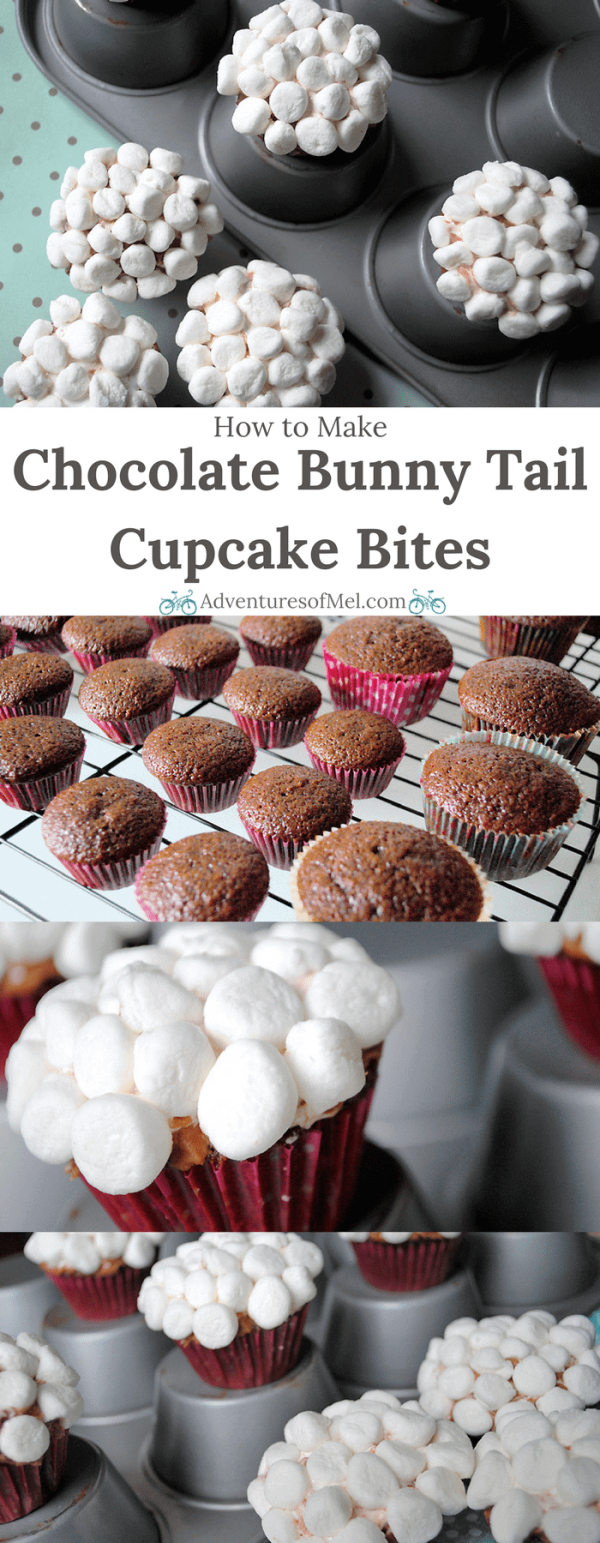How to Make Chocolate Bunny Tail Cupcake Bites
