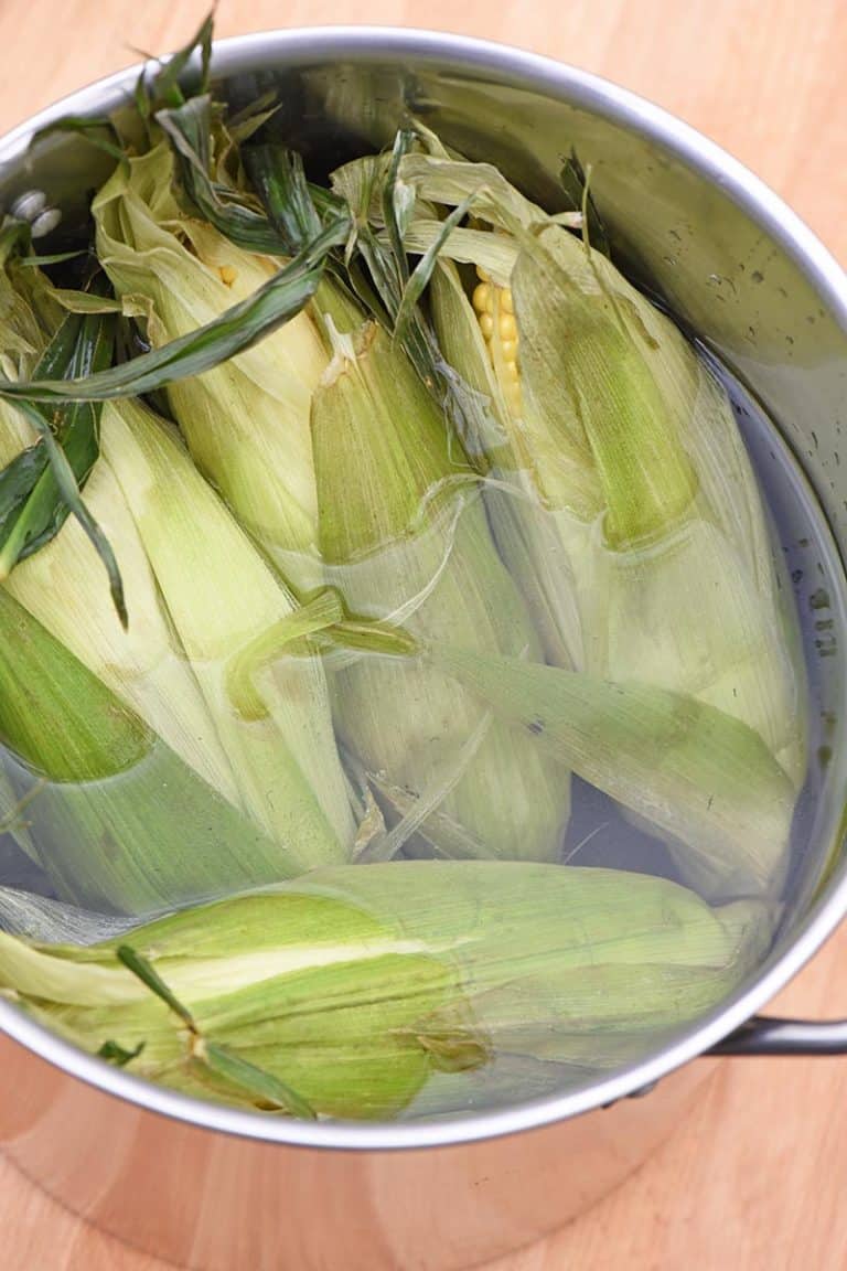 Grilled Corn in the Husk with Honey Butter - Adventures of Mel