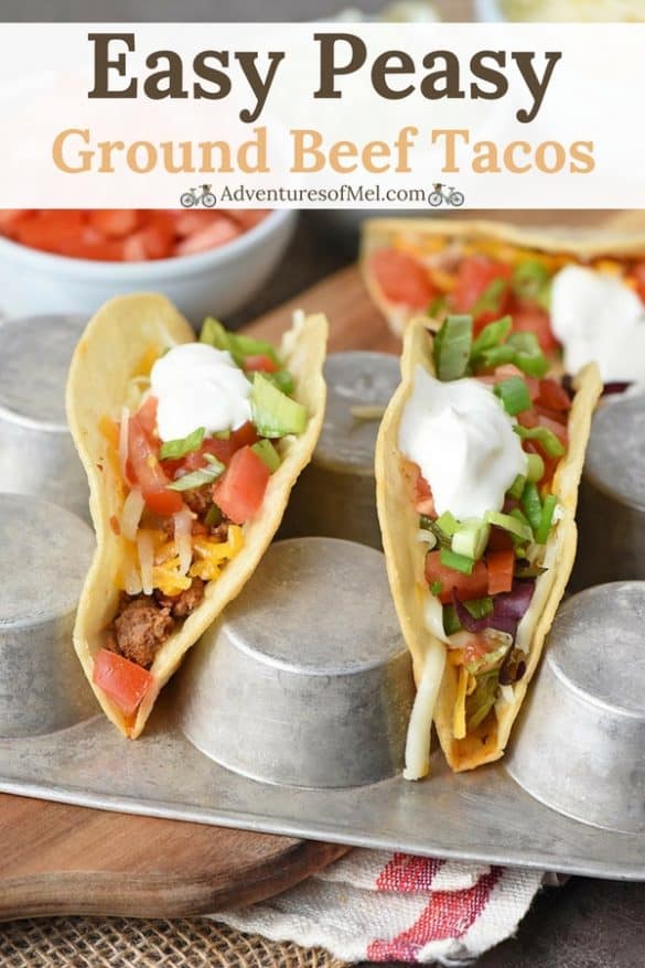 Easy Ground Beef Tacos from Scratch - Adventures of Mel