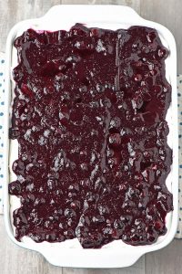 No Bake Blueberry Yum Yum Dessert Recipe - Adventures of Mel