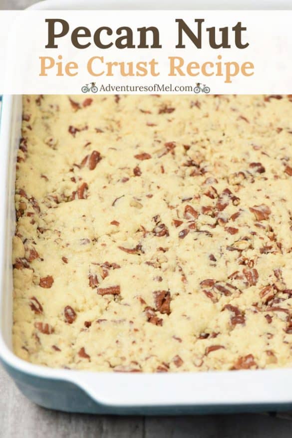 Pecan Nut Pie Crust Recipe - Adventures of Mel