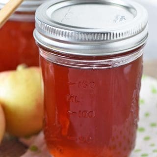 Homemade Apple Jelly without Pectin - Adventures of Mel