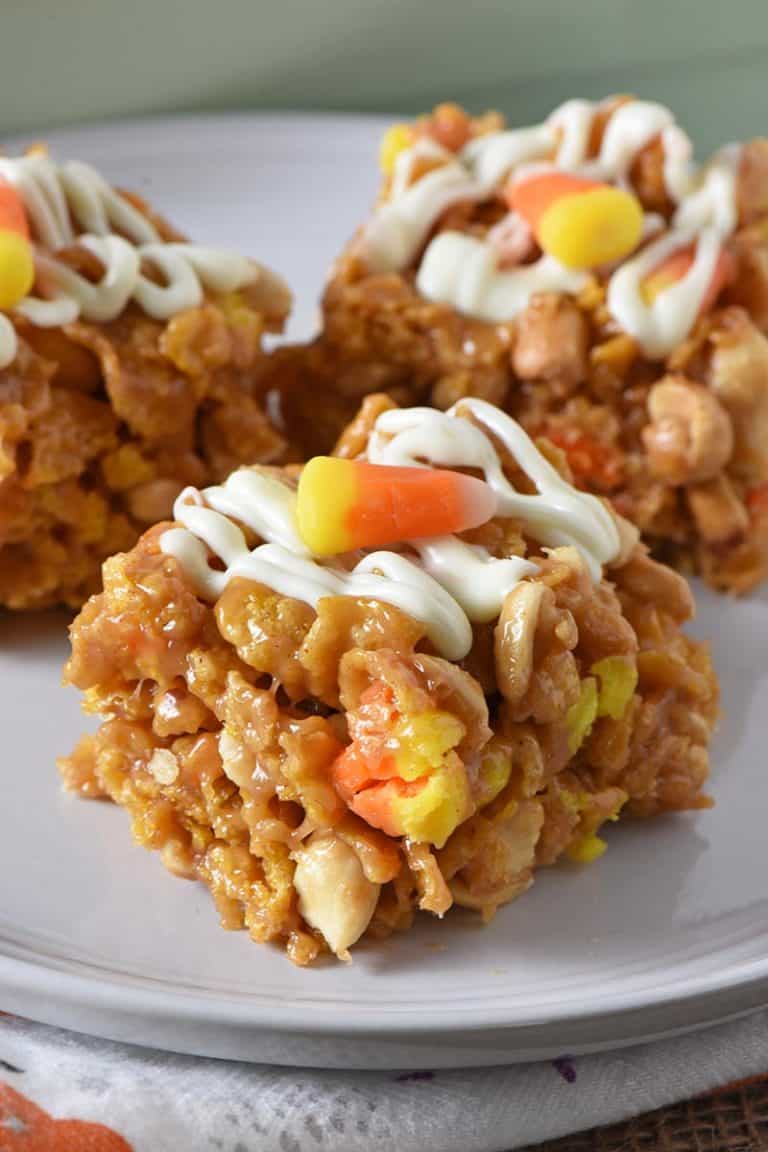 Easy Peanut Butter Corn Flake Bars - Adventures of Mel
