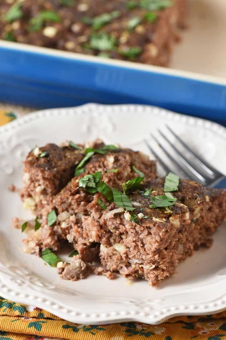 Low Carb Meatloaf Recipe - Adventures of Mel