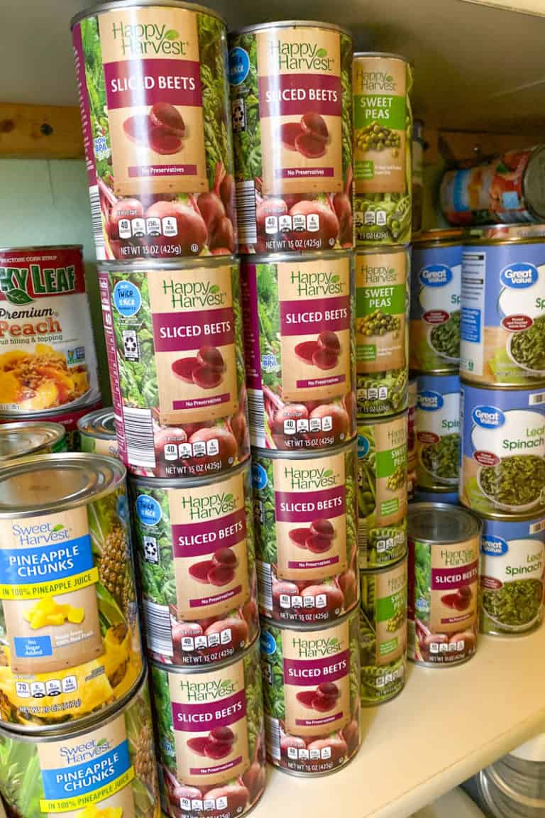 Working Prepper Pantry List with Guide to Stocking - Adventures of Mel