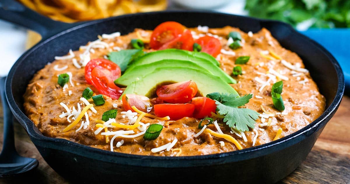 Easy Chili Cheese Dip {Microwave, Oven, or CrockPot} | Adventures of Mel