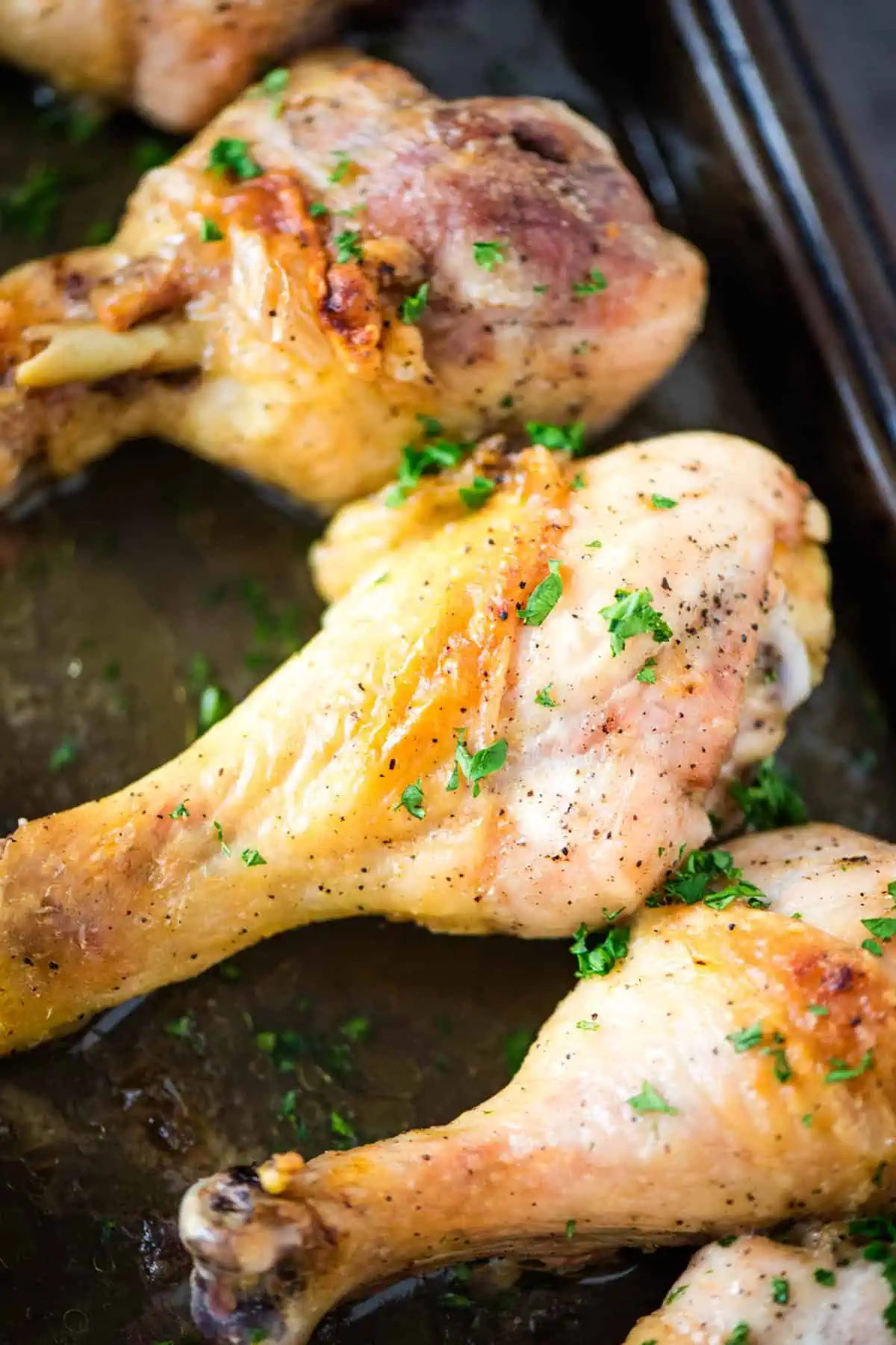 How to Make Crispy Baked Chicken Drumsticks in the Oven - Adventures of Mel