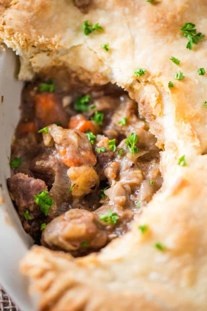 Easy and Delicious Beef Pot Pie Recipe From Scratch - Adventures of Mel