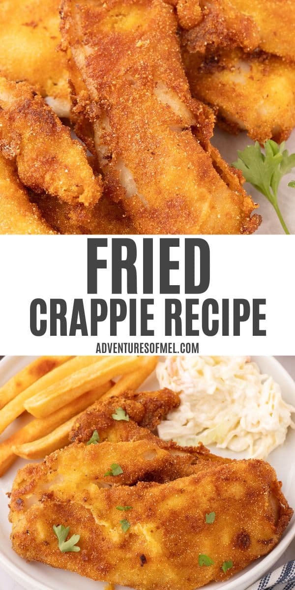 Southern Style Fried Crappie Recipe From Scratch - Adventures of Mel