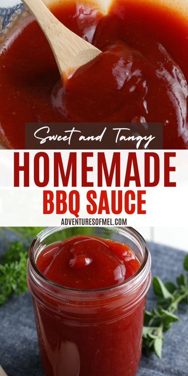 Quick & Easy Homemade BBQ Sauce With Just 3 Ingredients - Adventures of Mel