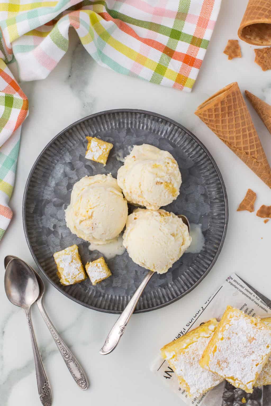 Surprising Gooey Butter Cake Ice Cream Pictures