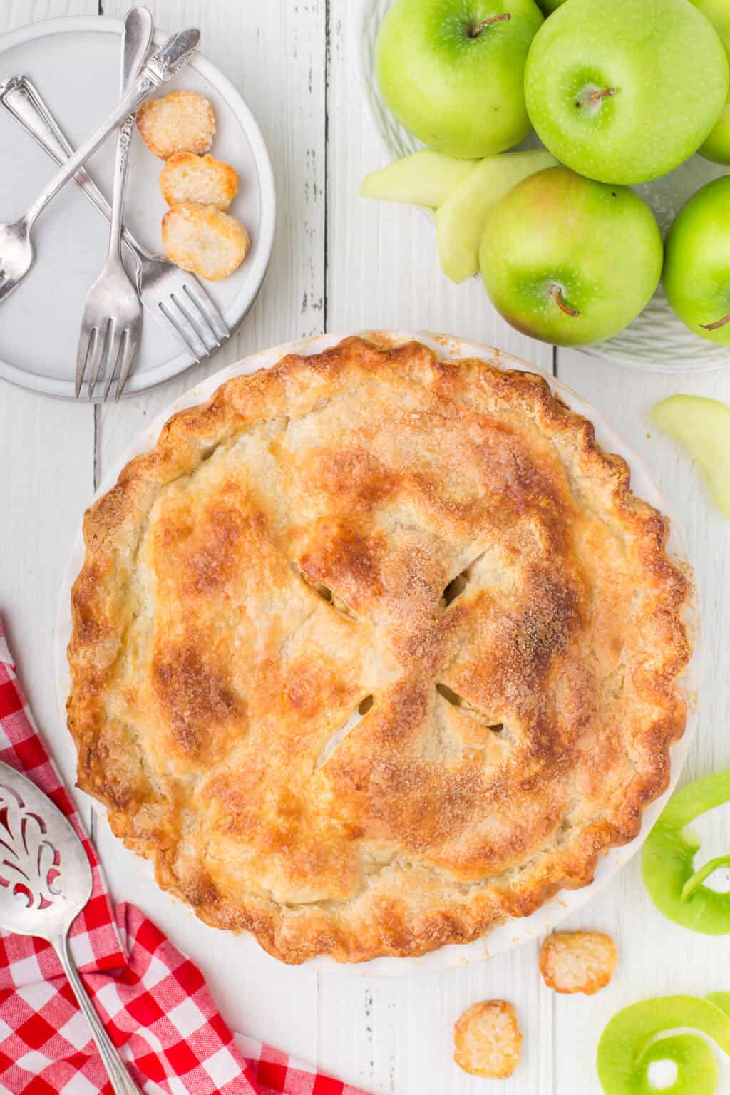 Easy Homemade Apple Pie Recipe with Buttery Crust and Warm Spices ...