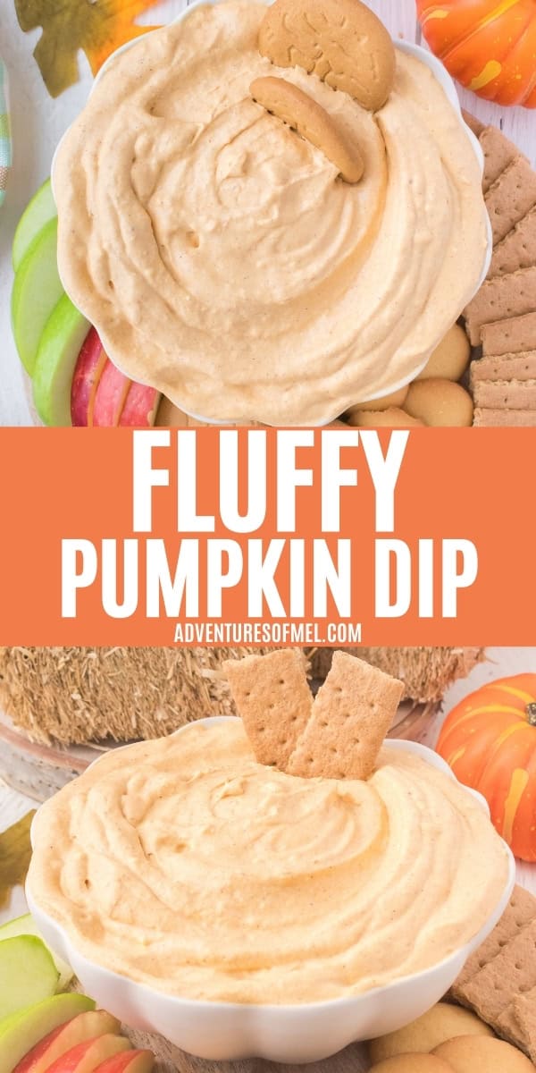 Fluffy Pumpkin Dip Recipe (Easy No Bake Fall Dessert or Appetizer ...