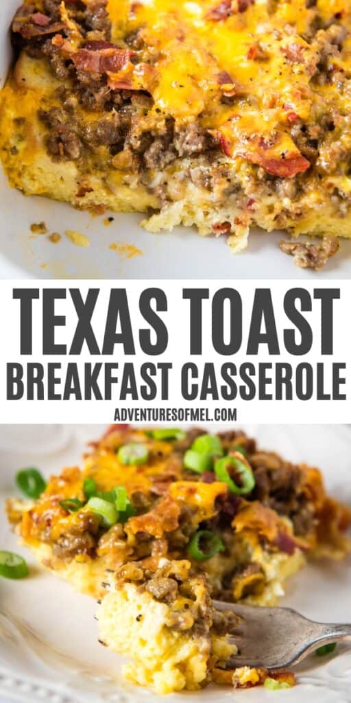 Make Ahead Texas Toast Breakfast Casserole - A Hearty Crowd Pleaser ...