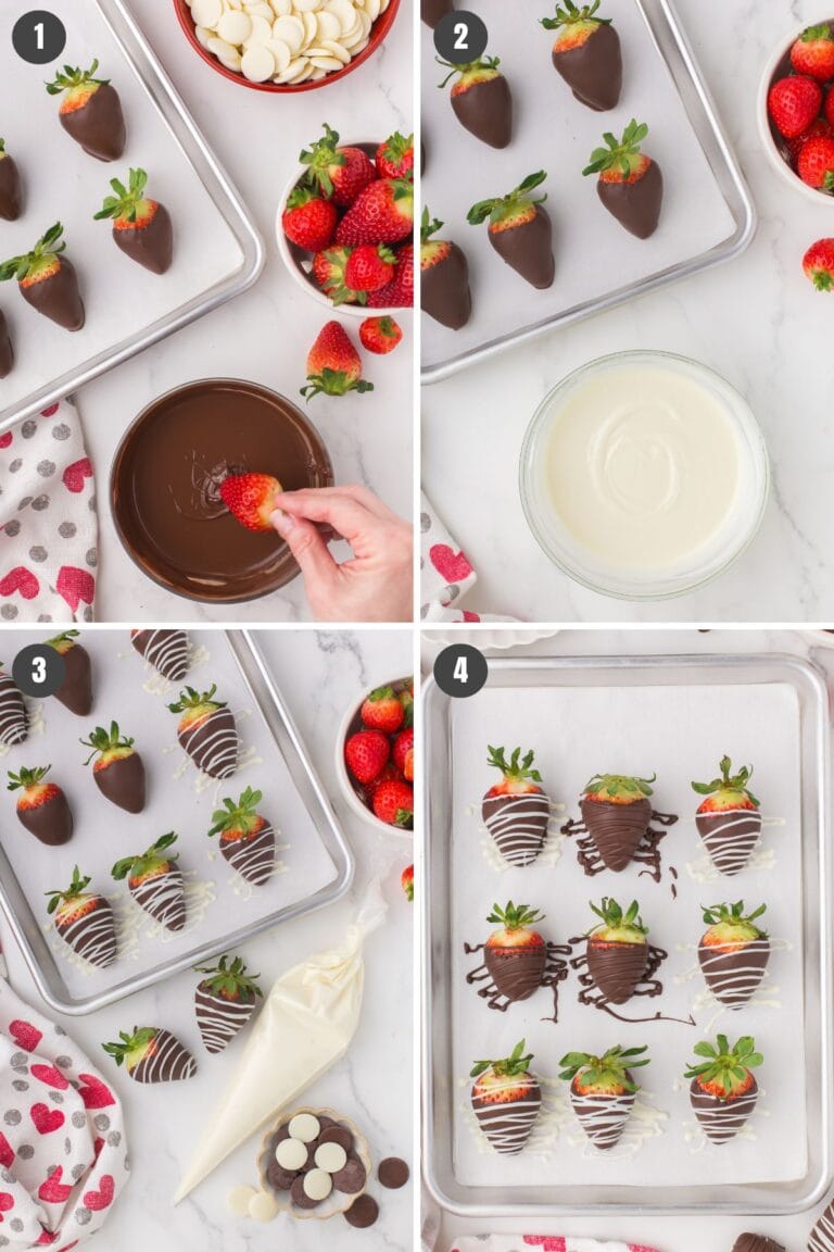 How to Make Chocolate Covered Strawberries (3 Ingredients) - Adventures ...